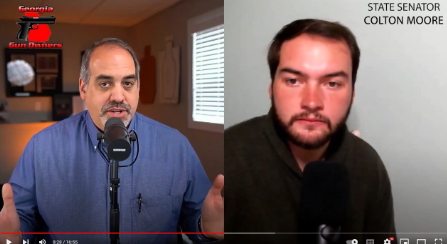 MUST WATCH: Video Update with Senator Colton Moore - Georgia Gun Owners